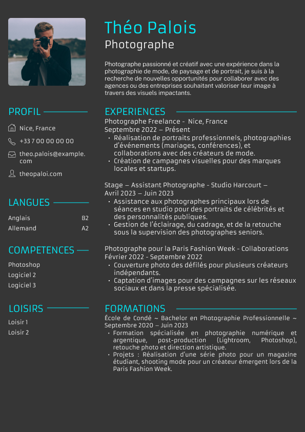 Joebia - Générer vos CV et lettres de motivation en un clic